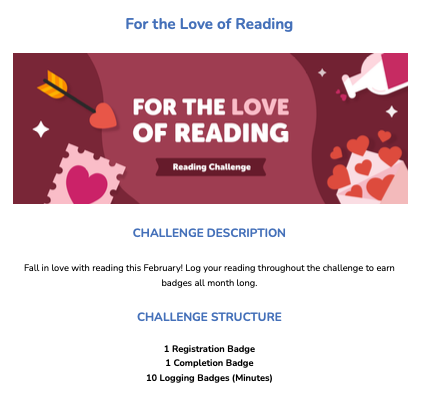 For the Love of Reading 2023 – Beanstack Help Center