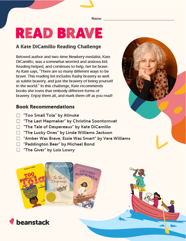 Read Brave: A Kate DiCamillo Reading Challenge – Beanstack Help Center
