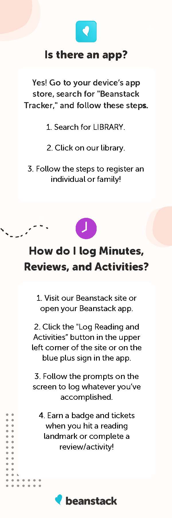 Customizable Beanstack bookmark – Beanstack Help Center