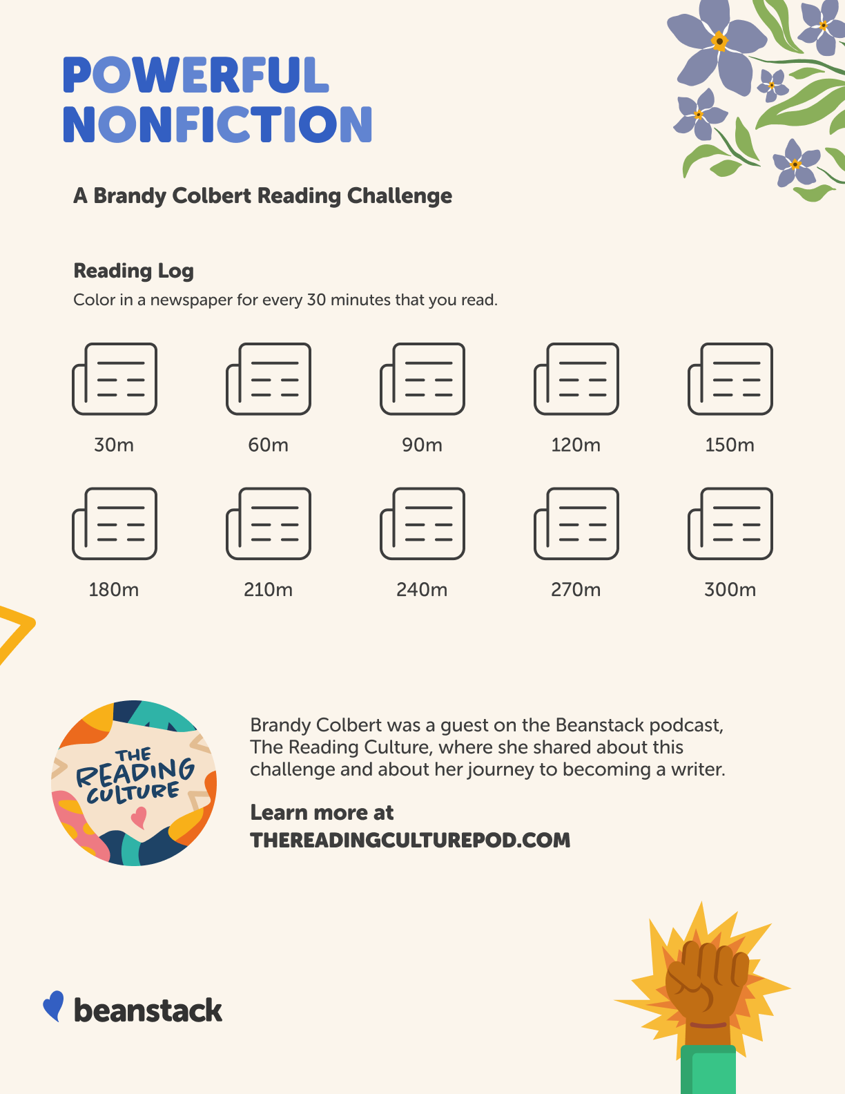 Powerful Nonfiction: A Brandy Colbert Reading Challenge – Beanstack ...