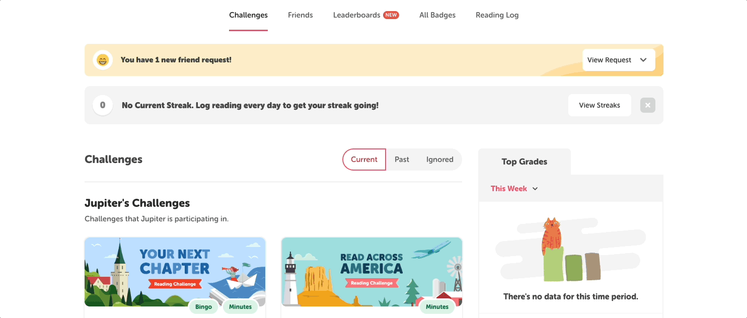 Schools: How to use the Friends tab – Beanstack Help Center