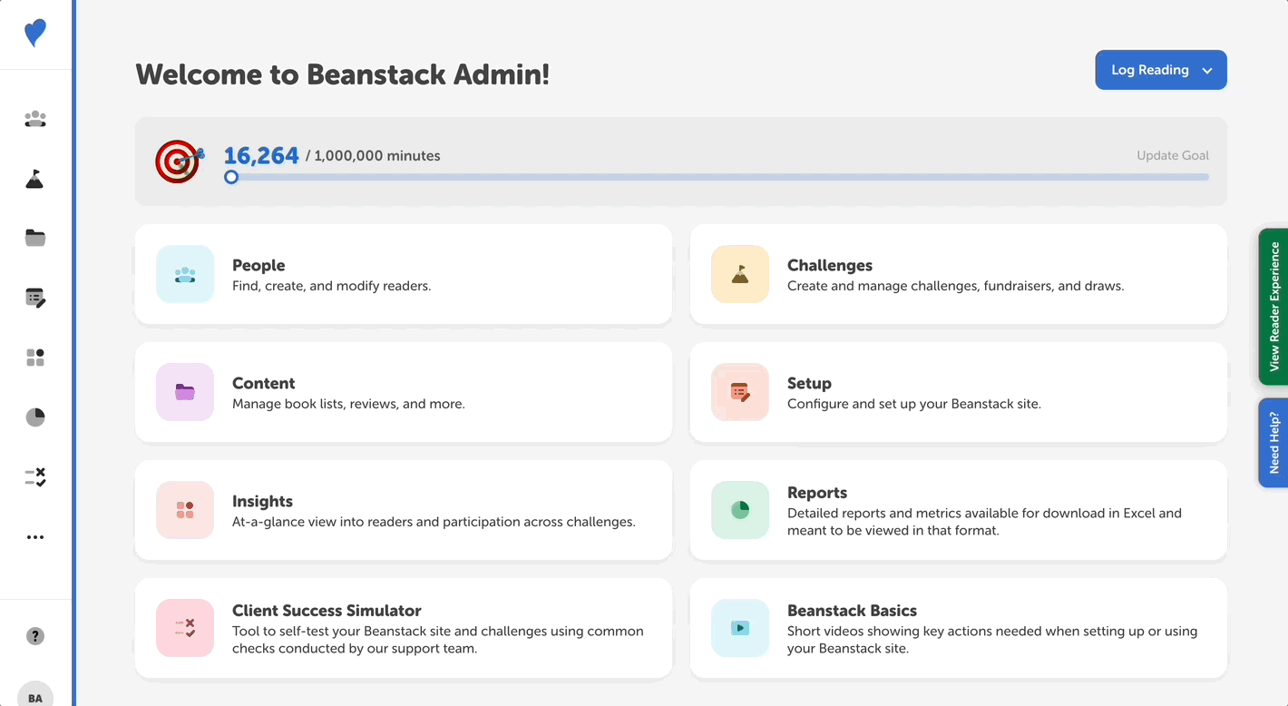 How to use Insights on your library site – Beanstack Help Center