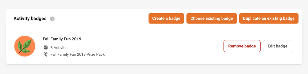 How to duplicate an activity badge – Beanstack Help Center