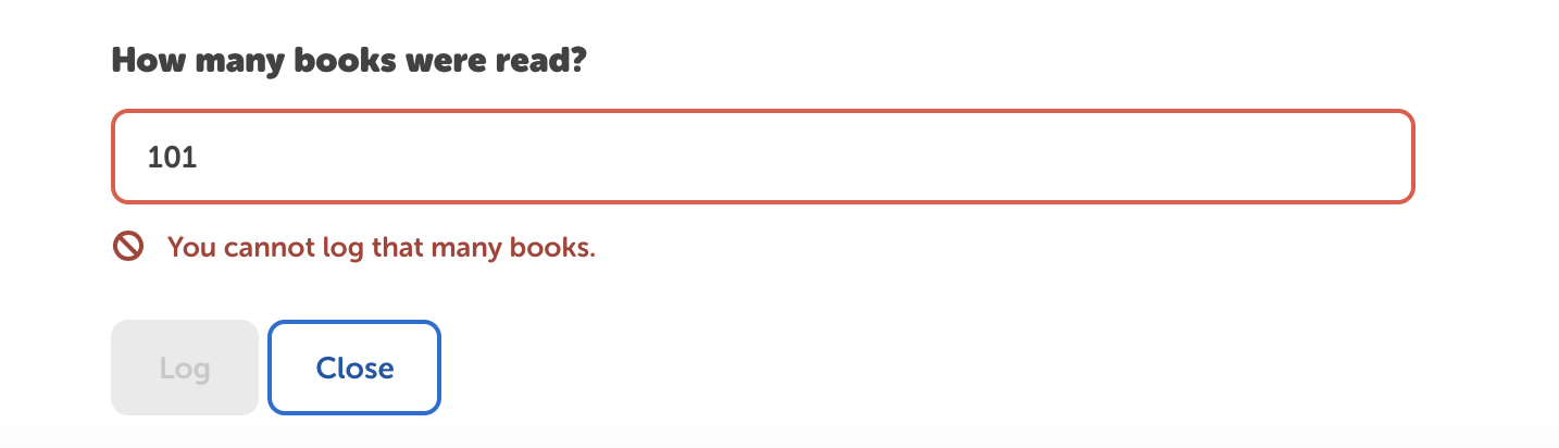 How much reading time can library readers log at once? – Beanstack Help ...