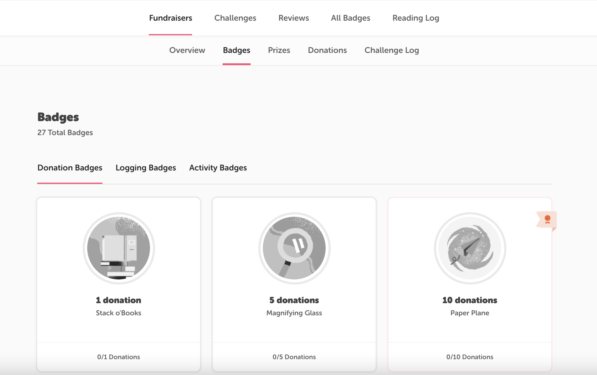How students participate in a reading fundraiser on the web – Beanstack Help Center