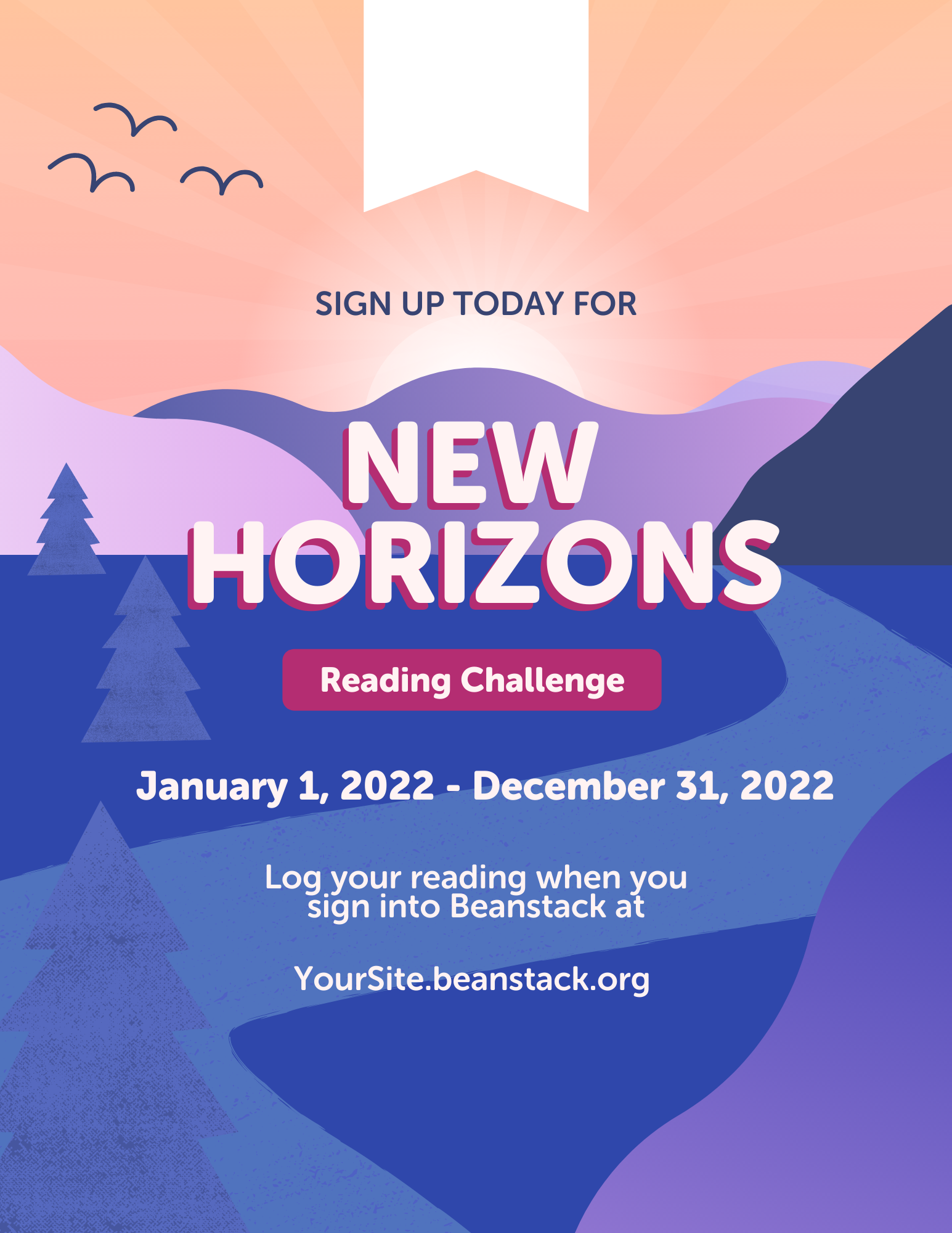 2022 Reading Challenge - New Horizons – Beanstack Help Center