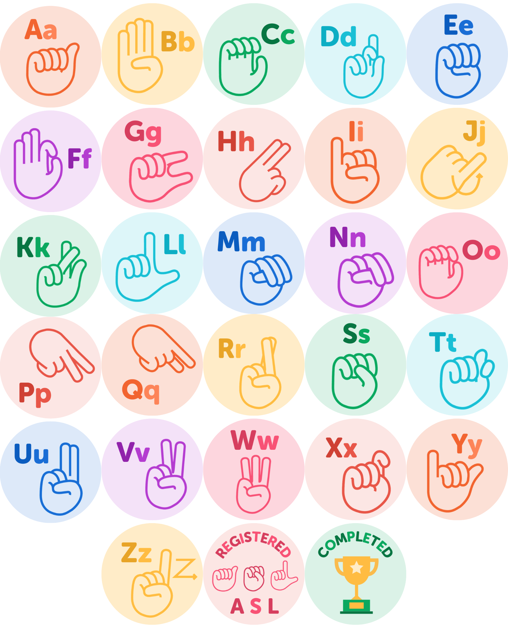 American Sign Language – Beanstack Help Center