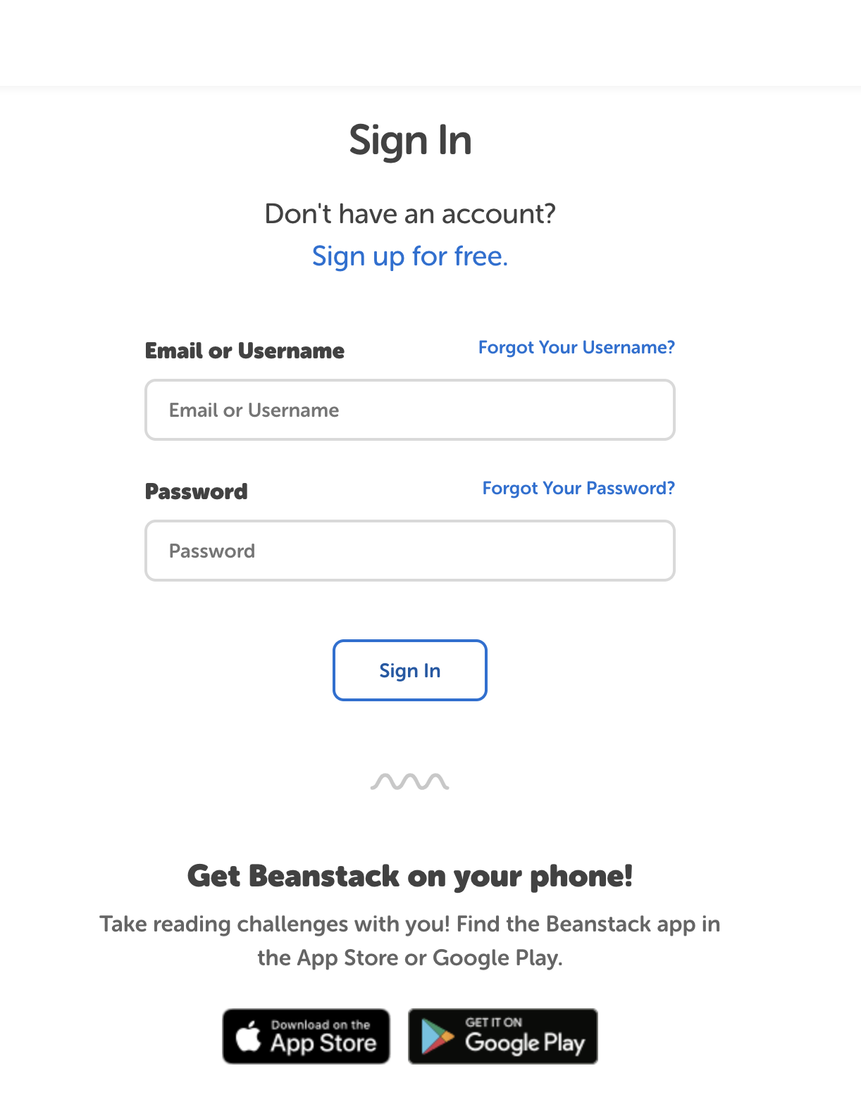 How to promote the mobile app on your web sign-in page – Beanstack Help ...
